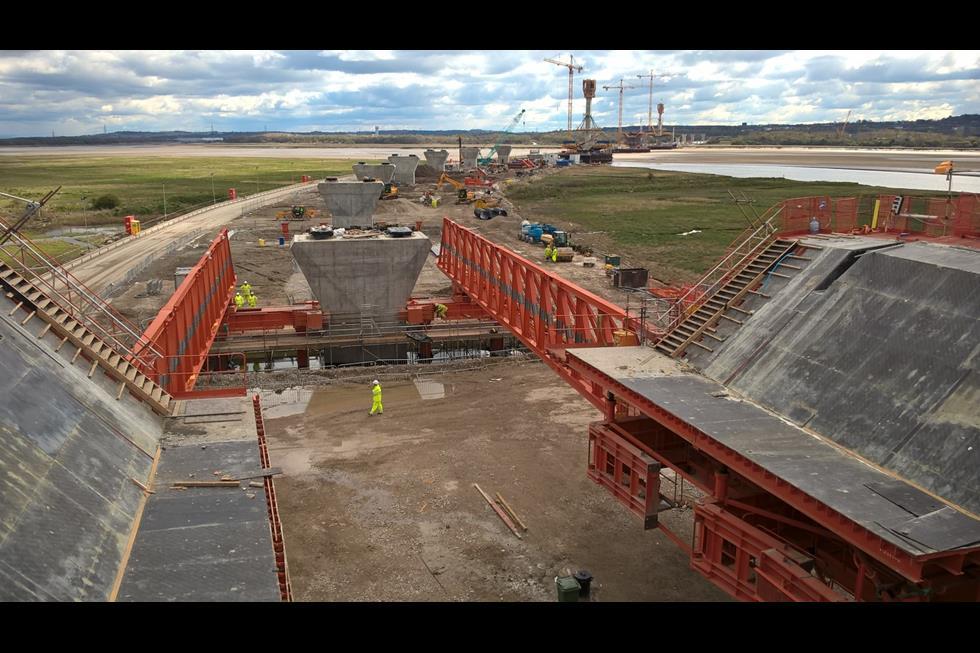 In pics: Mersey Gateway crossing enters new phase | News | Building